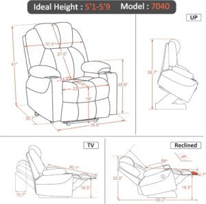 MCombo Power Lift Recliner Chair Review